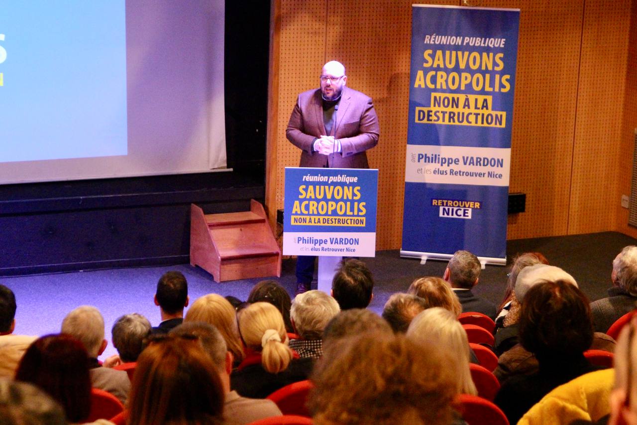 Destruction d'Acropolis : l’appel du pied de Vardon à Ciotti - Nice Premium