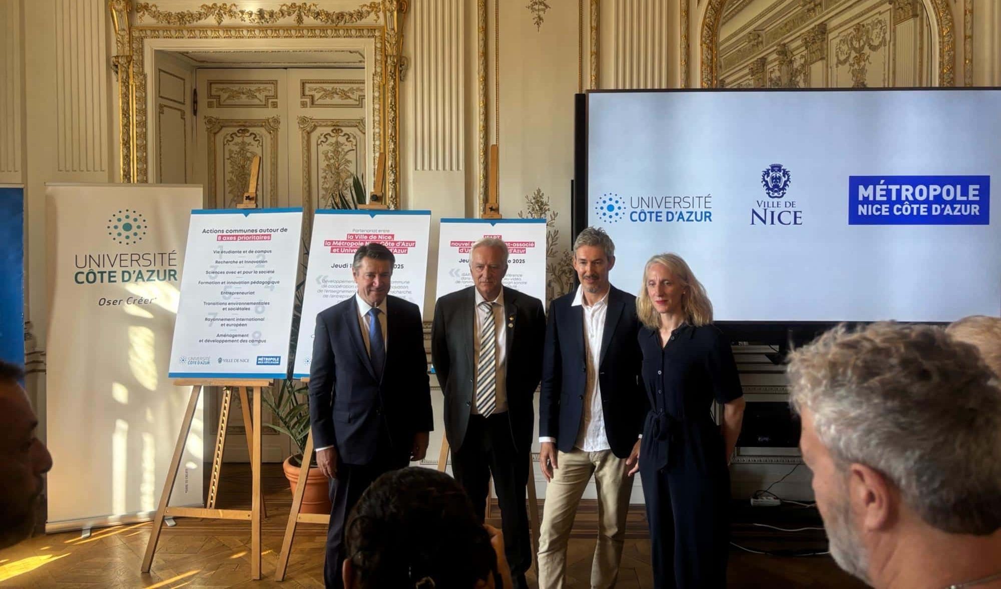 Nice renforce son pôle université avec deux conventions signées ...